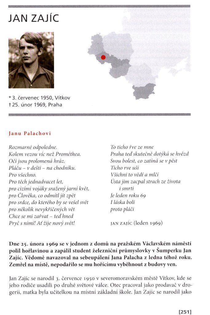 Před 55 lety se v Praze sebeupálil student Jan Zajíc – Ústav pro ...